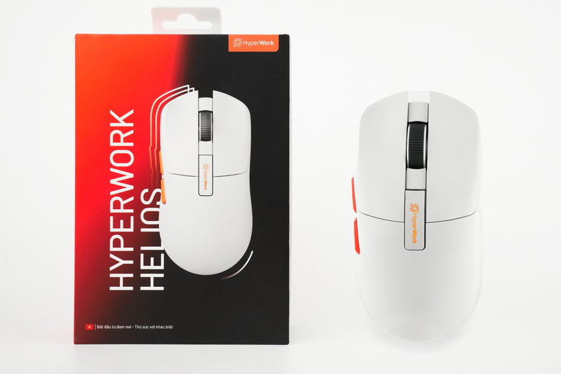 HyperWork ra mắt chuột gaming không dây siêu nhẹ Helios - Trọng lượng