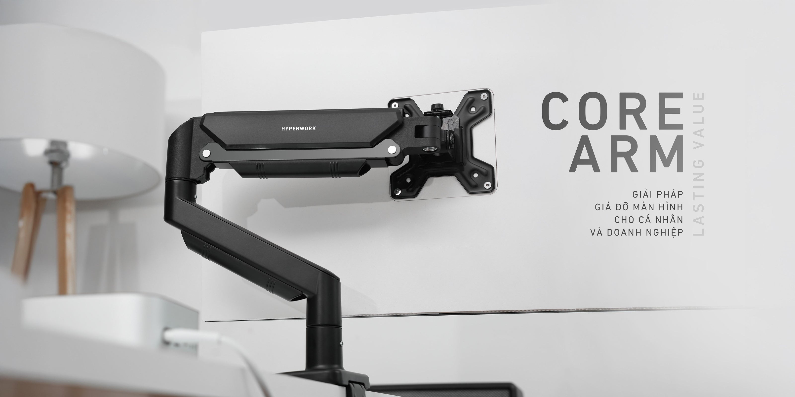 Giá đỡ màn hình HyperWork Core Arm | SA01